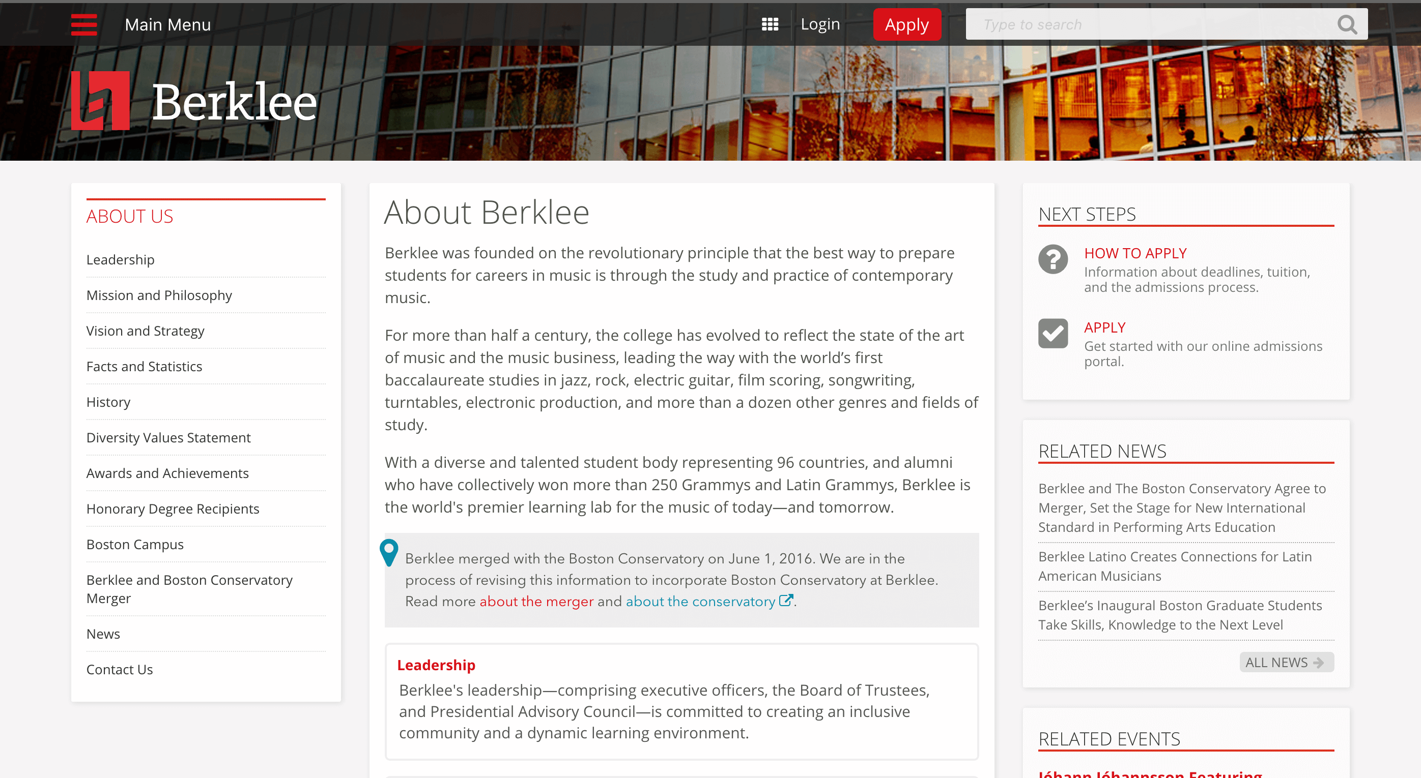 Berklee College of Music | Adrian ABABEI - Drupal Developer